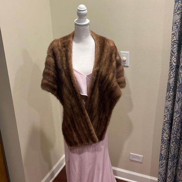 mandel brother furs | Jackets & Coats | Vintage Real Mink Shawl | Poshmark